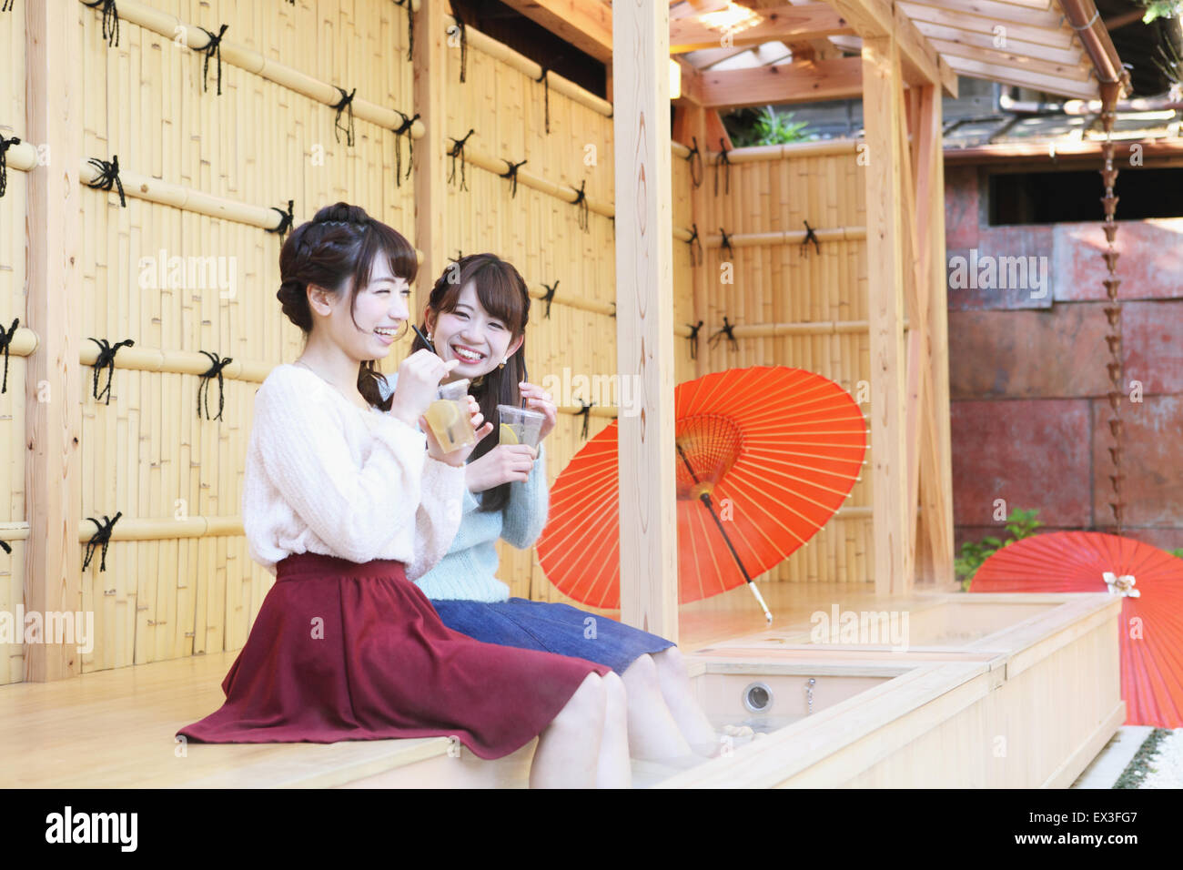 Woman Hot Spa Japan Stock Photos & Woman Hot Spa Japan Stock Images - Alamy