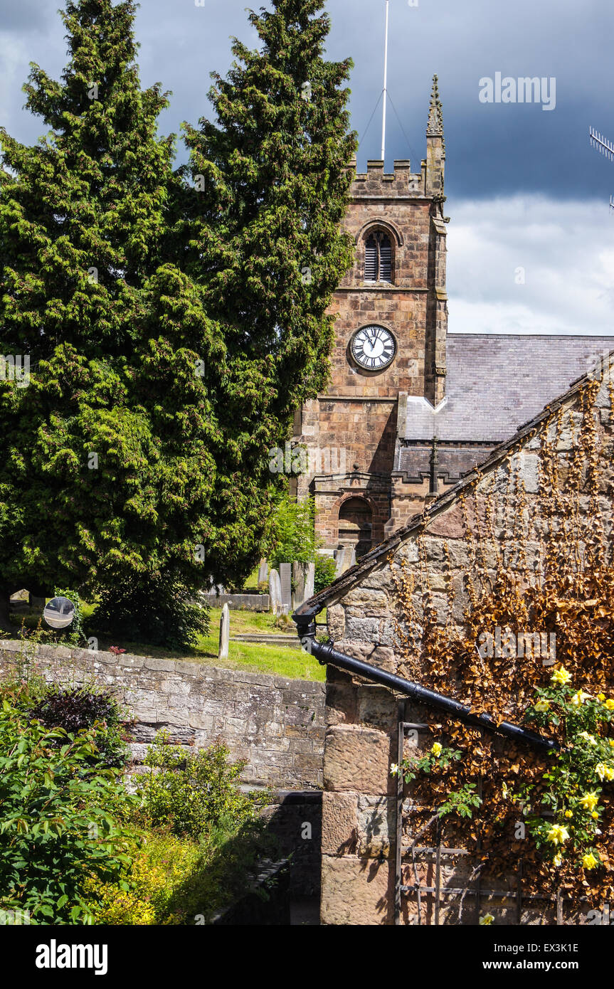 St. Giles Church, Matlock, Derbyshire, England Stock Photo - Alamy