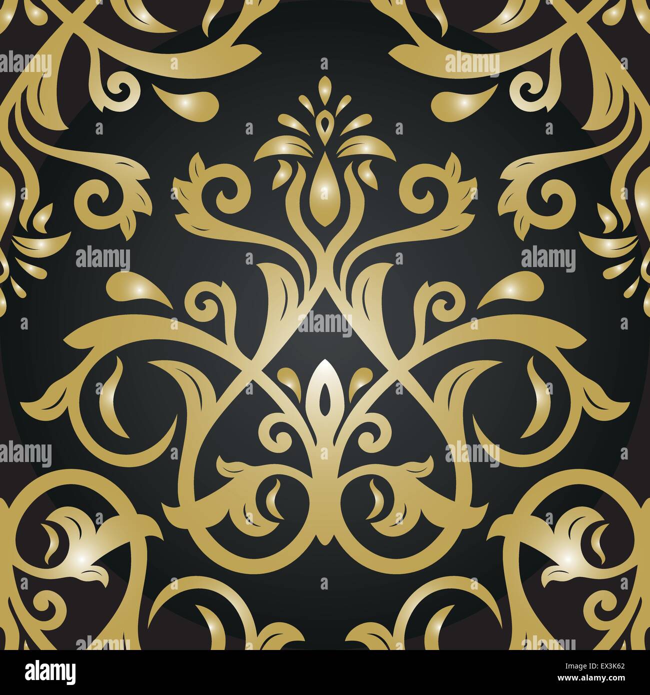 Seamless Orient Vector Background Stock Vector Image & Art - Alamy