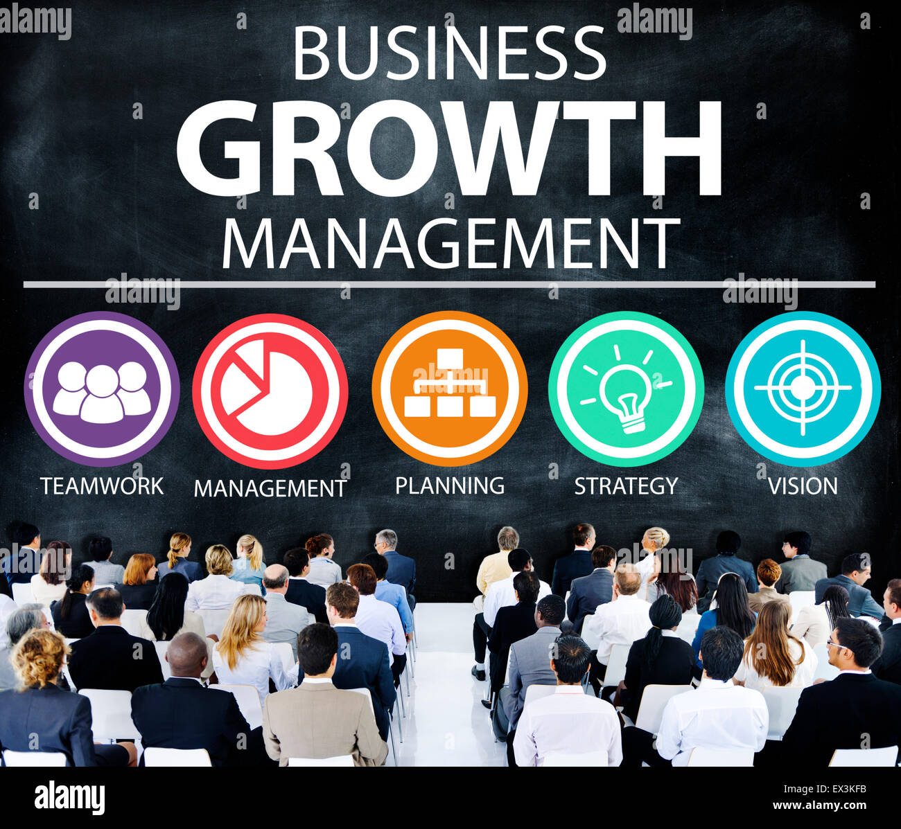 Business Strategy Management Mission Success Concept Stock Photo - Alamy