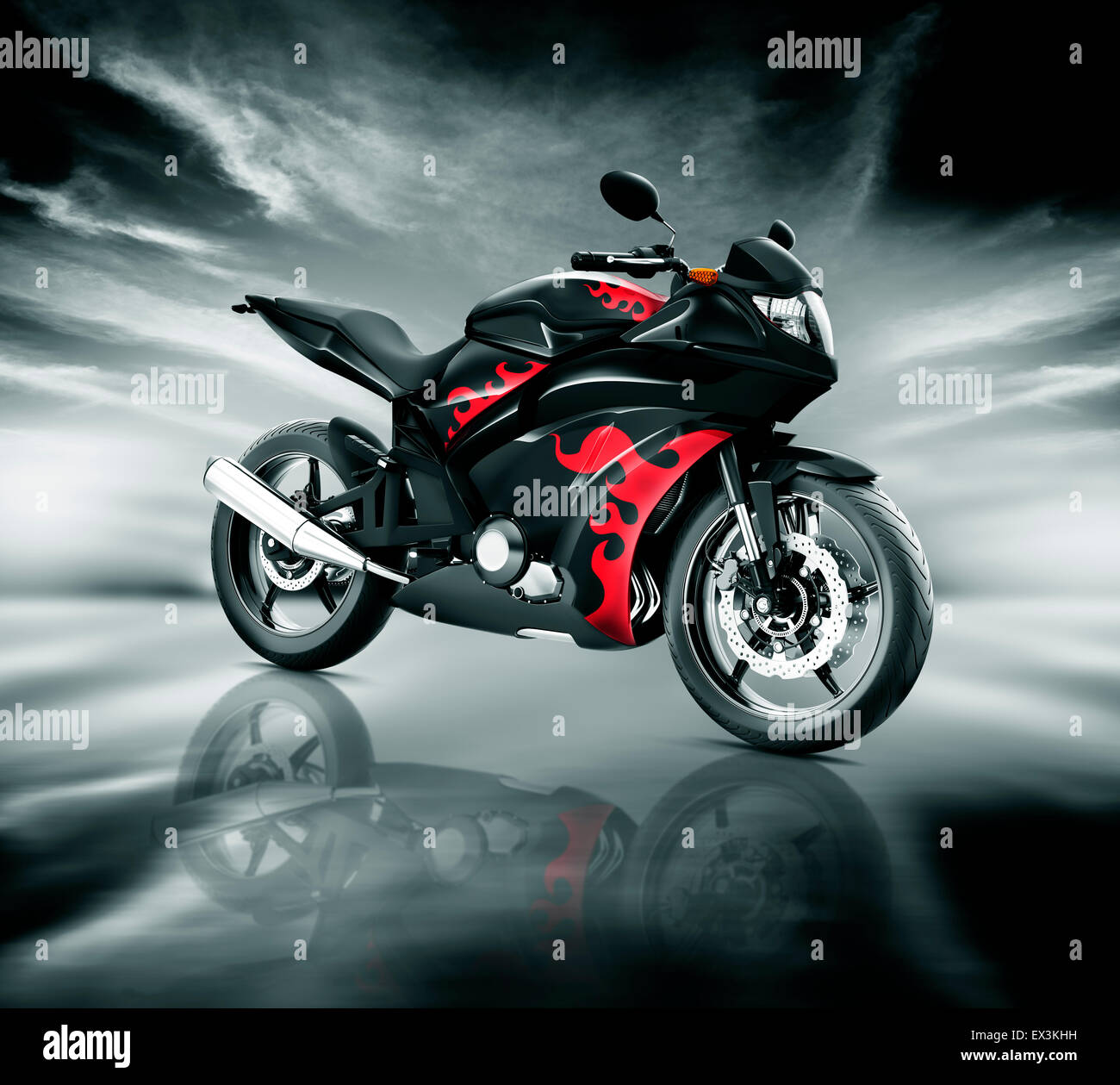 Three riding motorcycle hi-res stock photography and images - Alamy