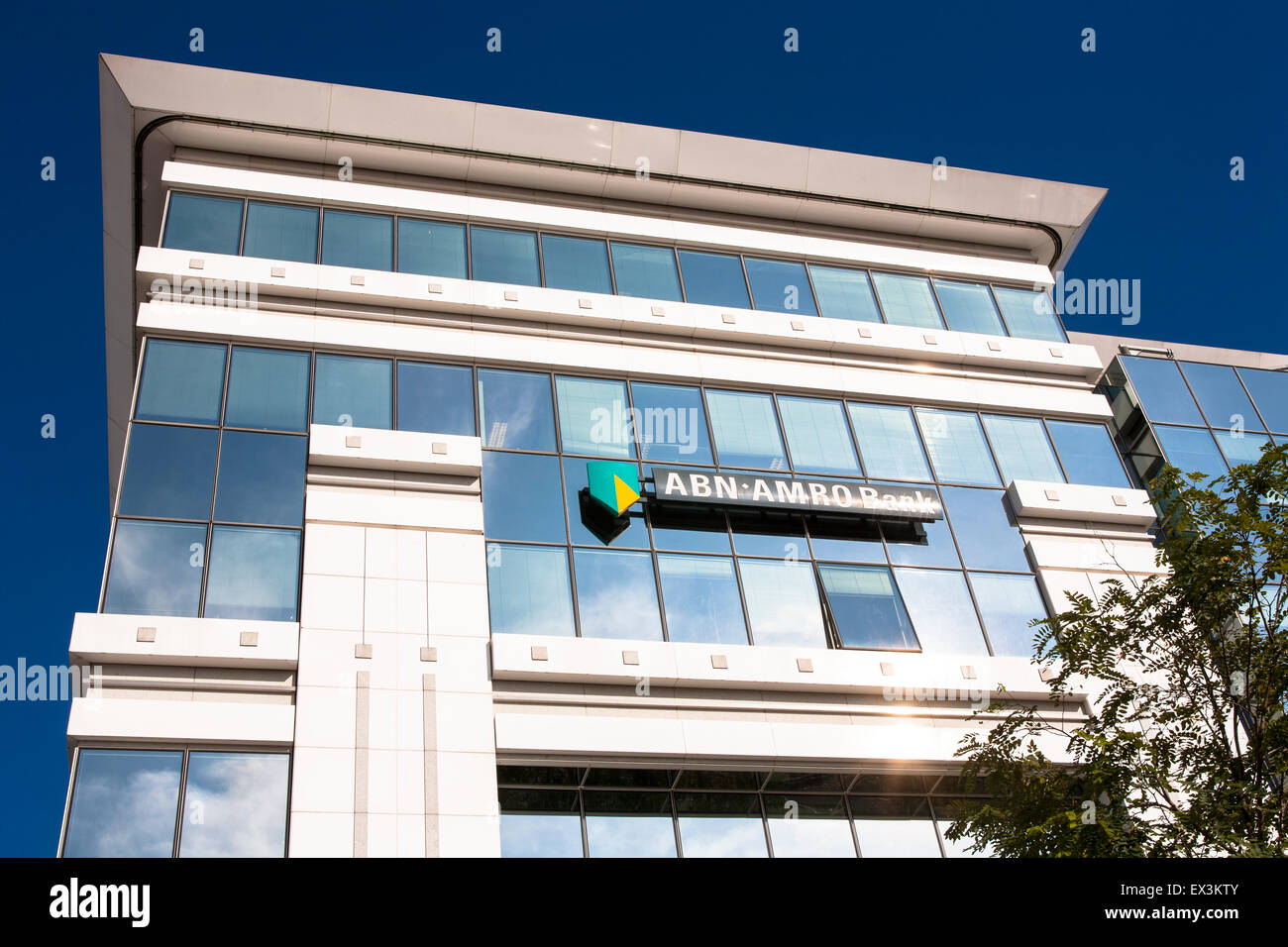 LUX, Luxembourg, city of Luxembourg, building of the ABN-Amro-Bank at ...