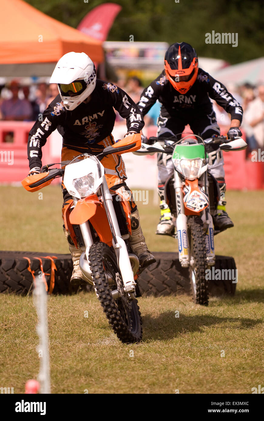 REME (Royal Electrical and Mechanical Engineers) motorcycle display ...