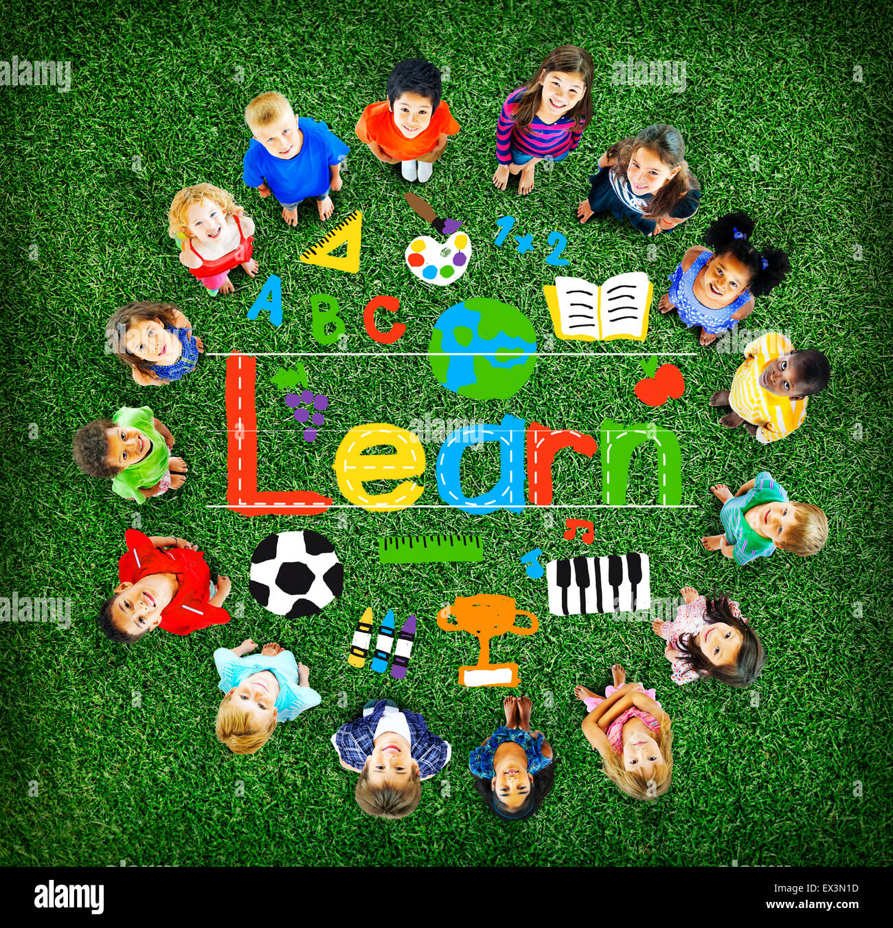 Learn Learning Study Knowledge School Child Concept Stock Photo - Alamy