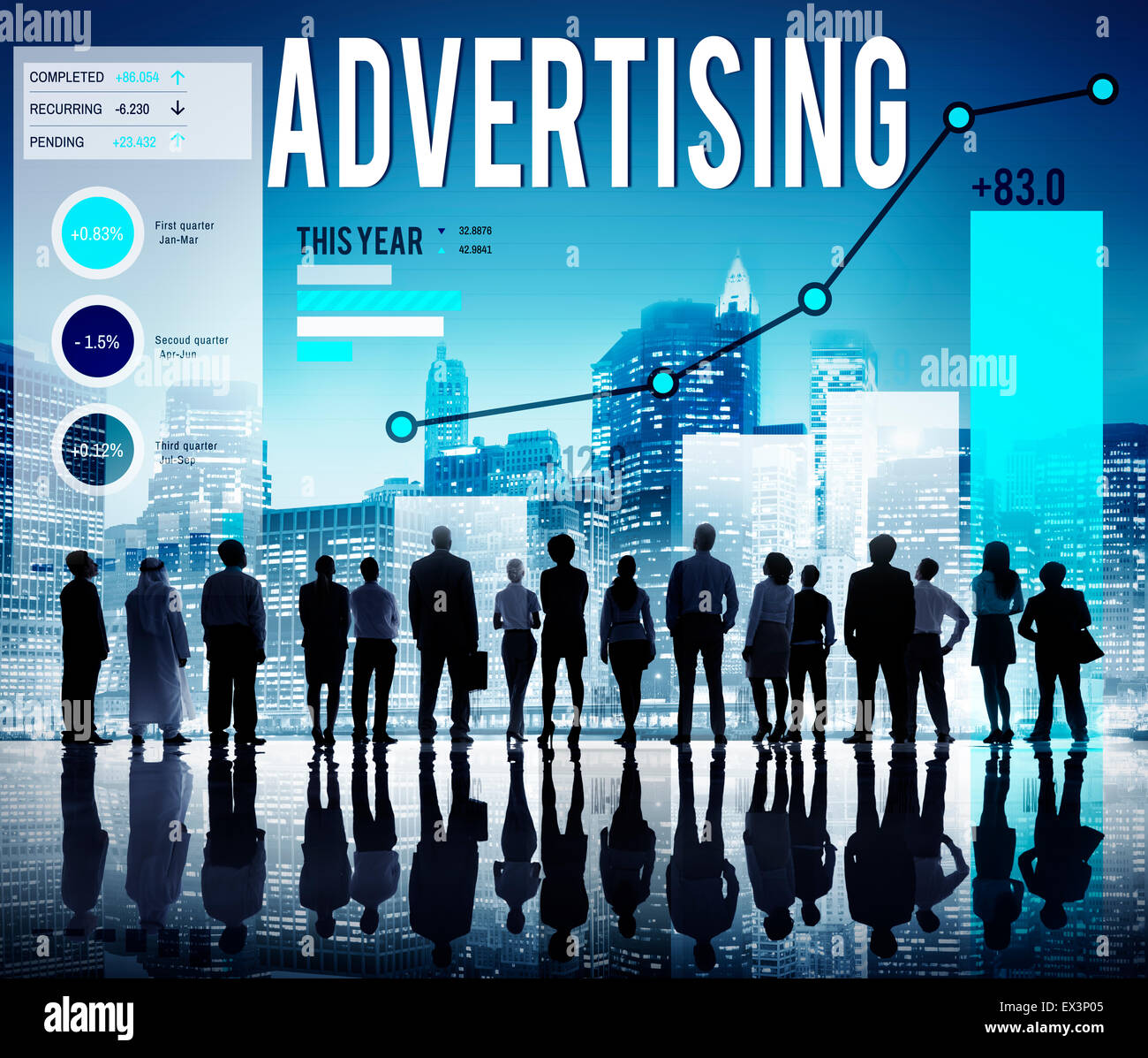 Advertising Marketing Campaign Promotion Branding Concept Stock Photo ...