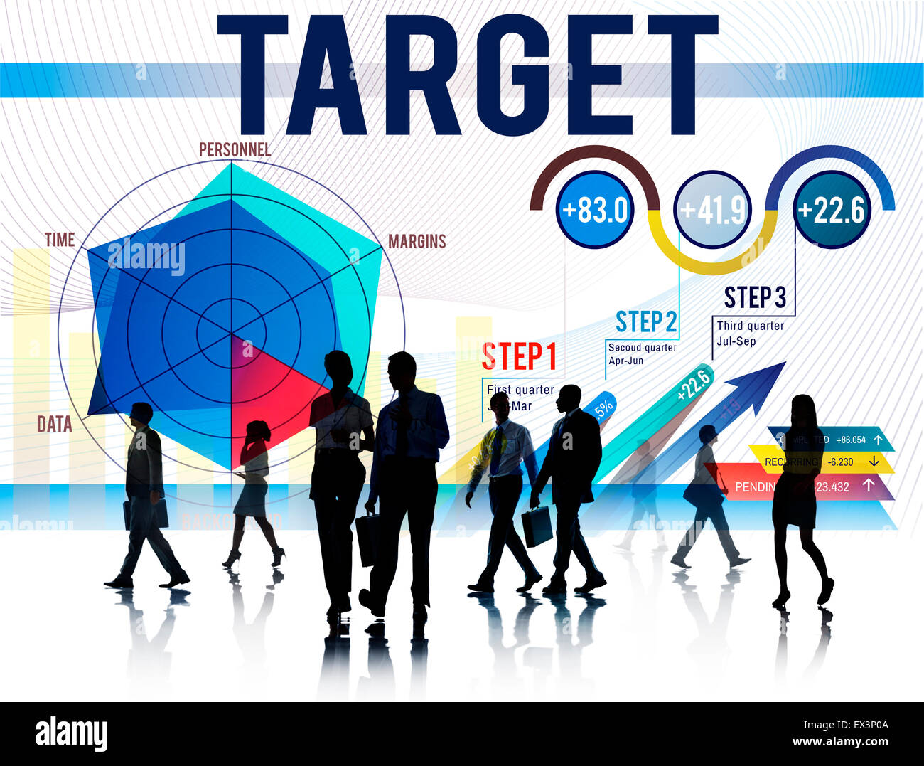 Target Achievement Goal Success Aspiration Concept Stock Photo - Alamy