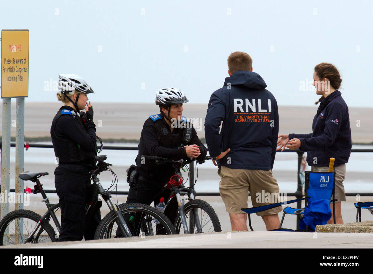 rnli lifeguard sea save rescue rescuer emergency drown drowning water ...