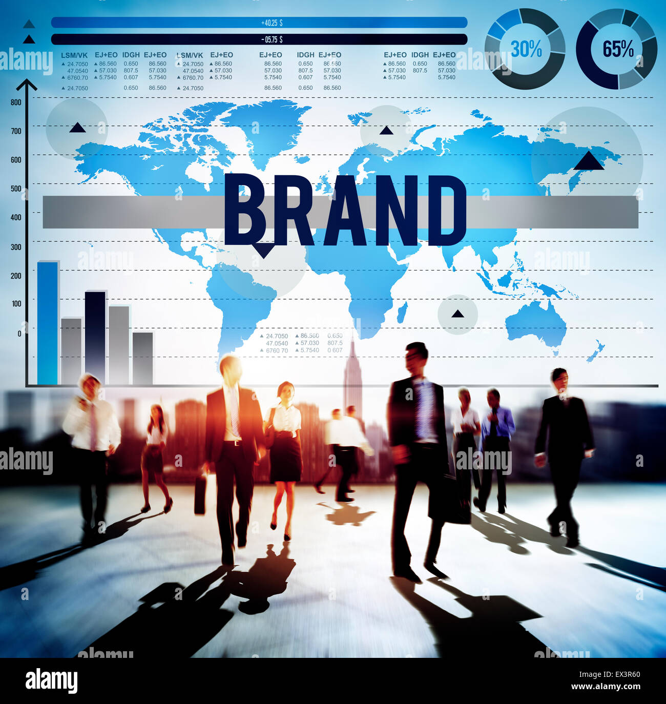 Brand Identity Marketing Copyright Concept Stock Photo - Alamy
