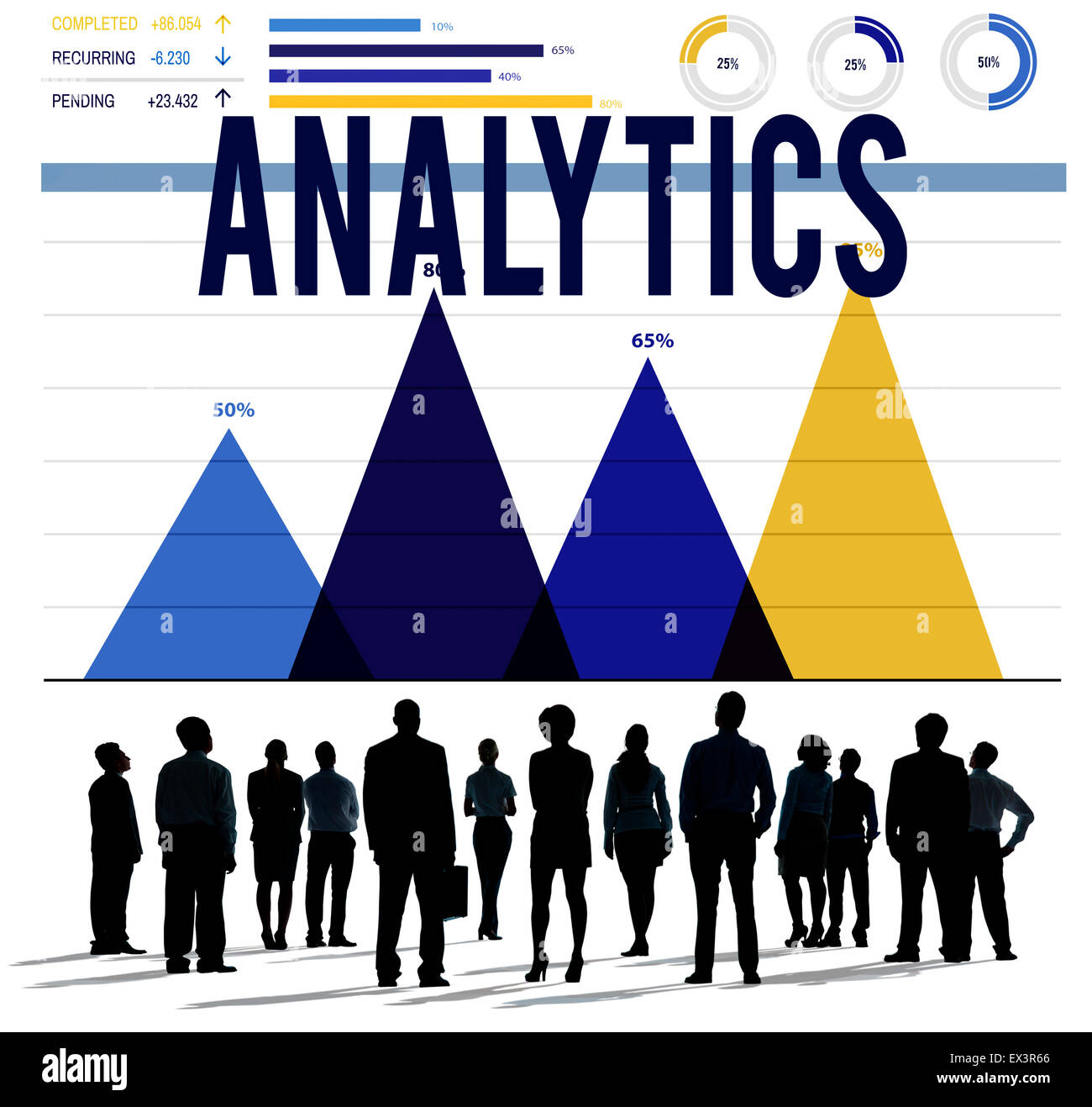 Analytics Information Statistics Technology Traffic Concept Stock Photo ...