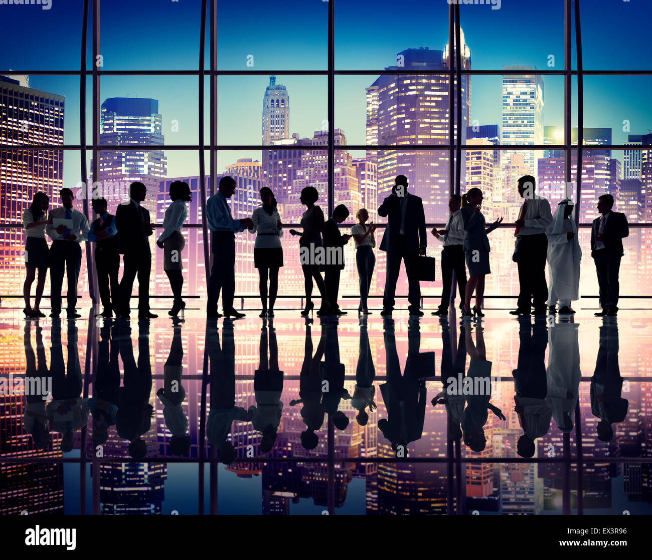 Business People Communication Meeting Corporate Discussion Working ...