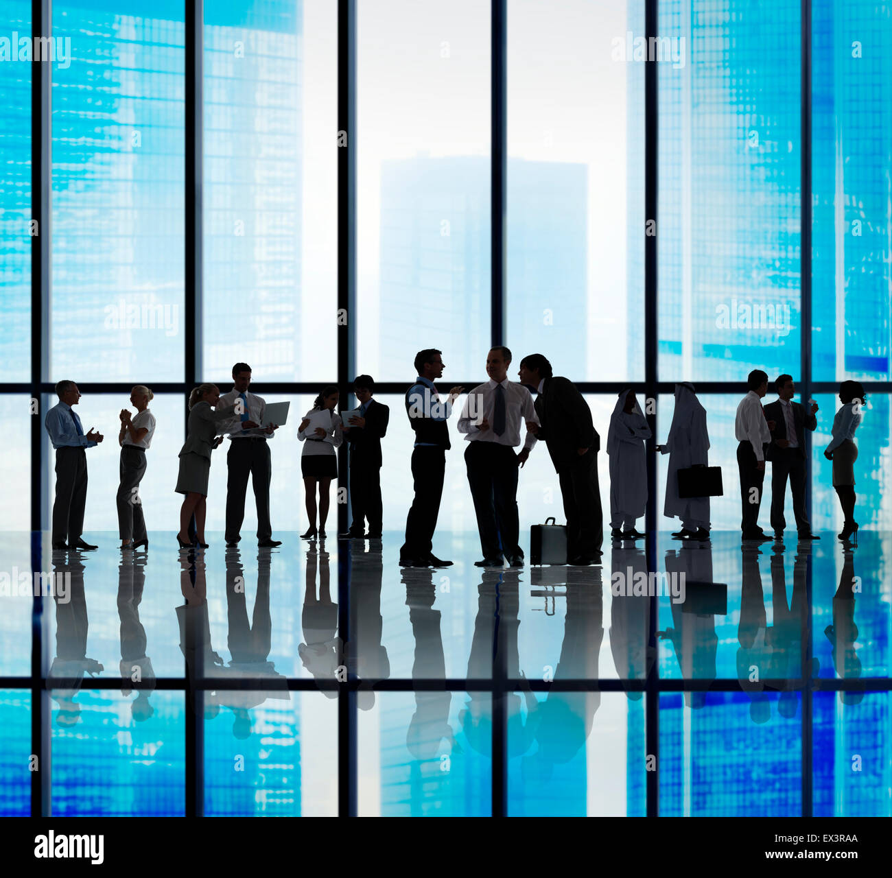 Business People Communication Corporate Office Concept Stock Photo - Alamy