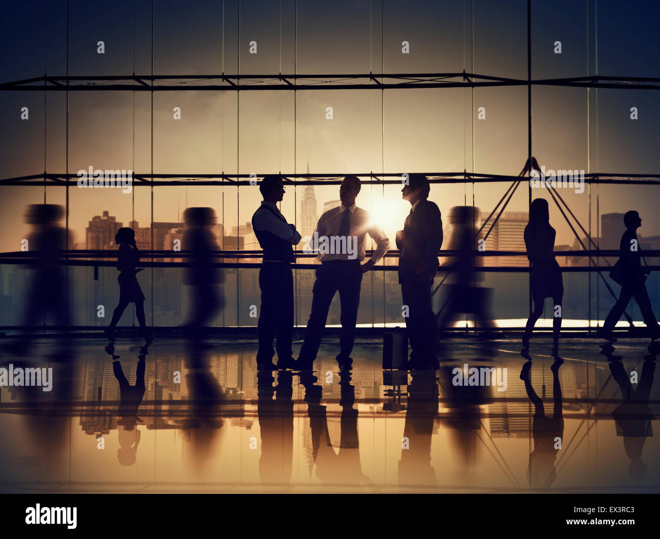 Business People Corporate Meeting Communication Working Office Concept ...