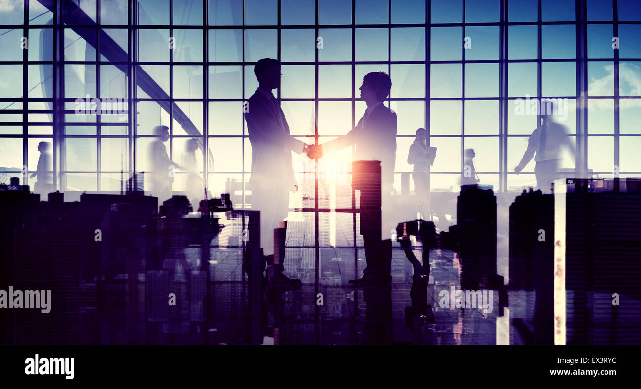 Business People Handshake Working Together Concept Stock Photo - Alamy
