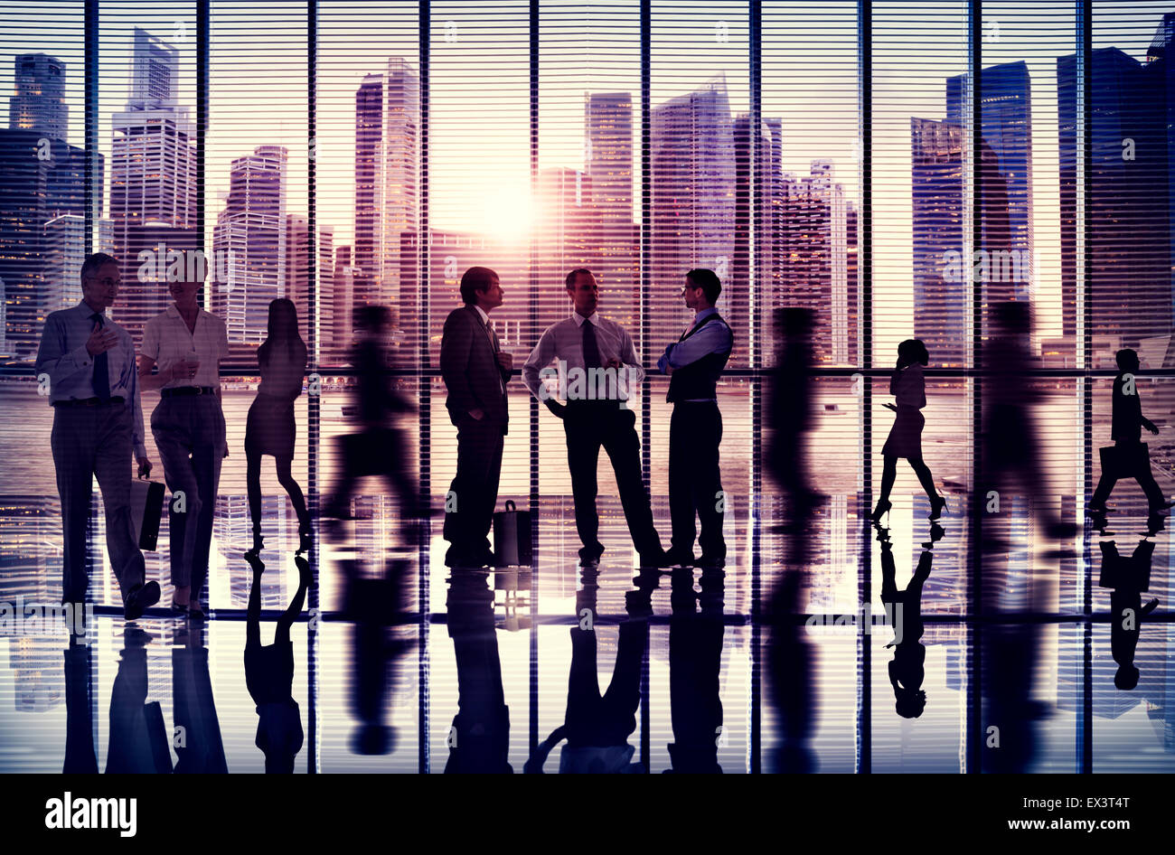 Business People Communication Corporate Team Concept Stock Photo - Alamy