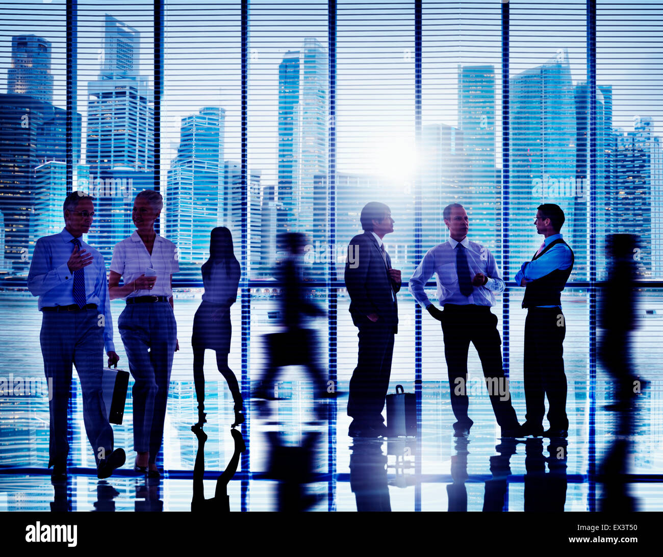 Business People Communication Corporate Team Concept Stock Photo - Alamy