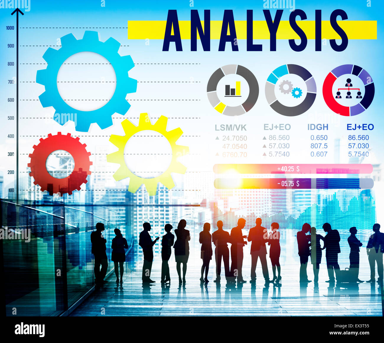 Analysis Analyze Business Information Data Concept Stock Photo - Alamy