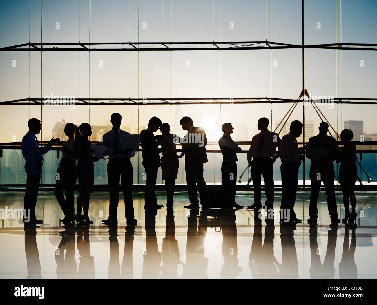 Business People Corporate Connection Discussion Meeting Concept Stock ...