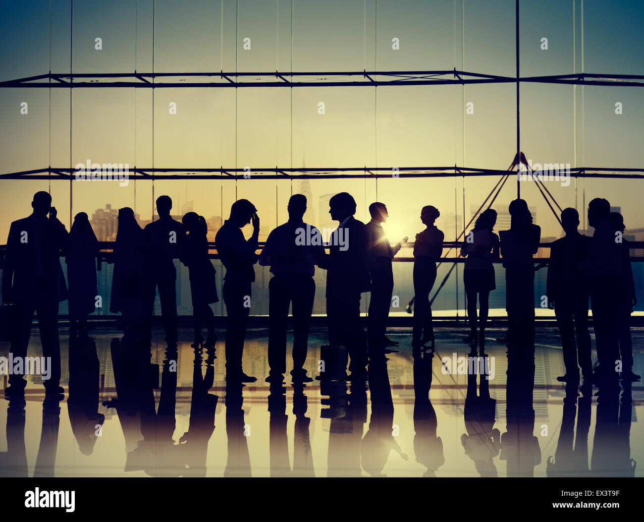 Business People Corporate Connection Discussion Meeting Concept Stock ...