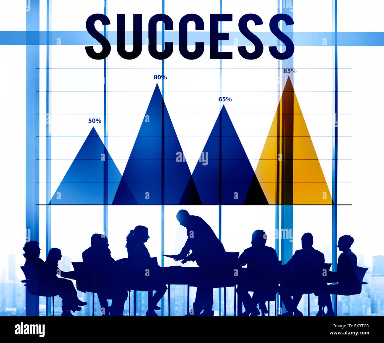 Success Successful Achievement Goal Victory Concept Stock Photo - Alamy