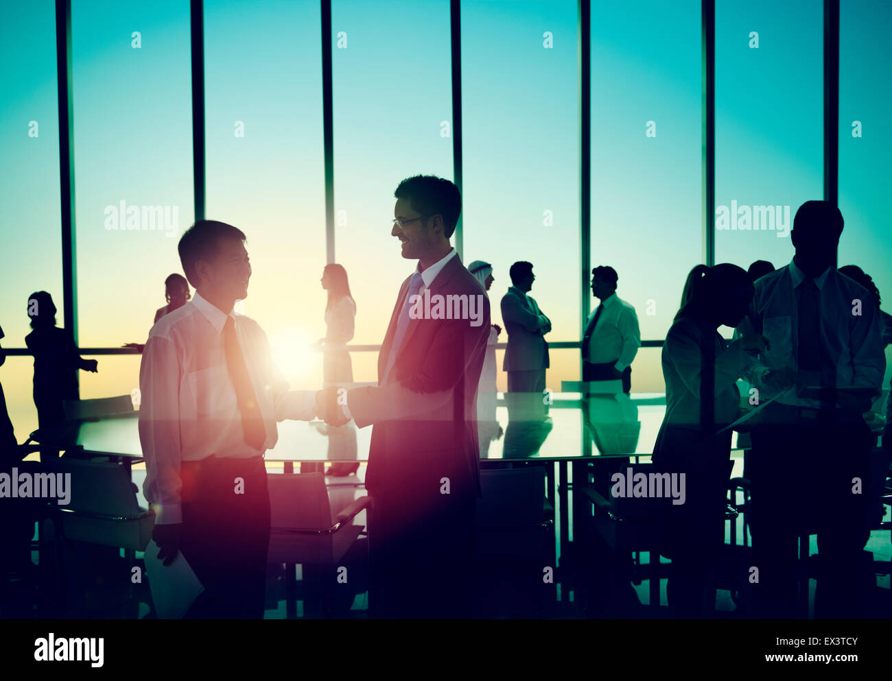 Business People Discussion Communication Meeting Concept Stock Photo ...