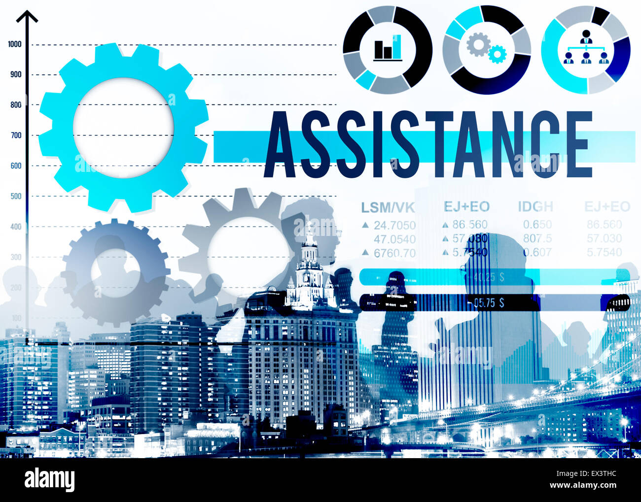 Assistance Assist Support Help Team Corporate Concept Stock Photo - Alamy