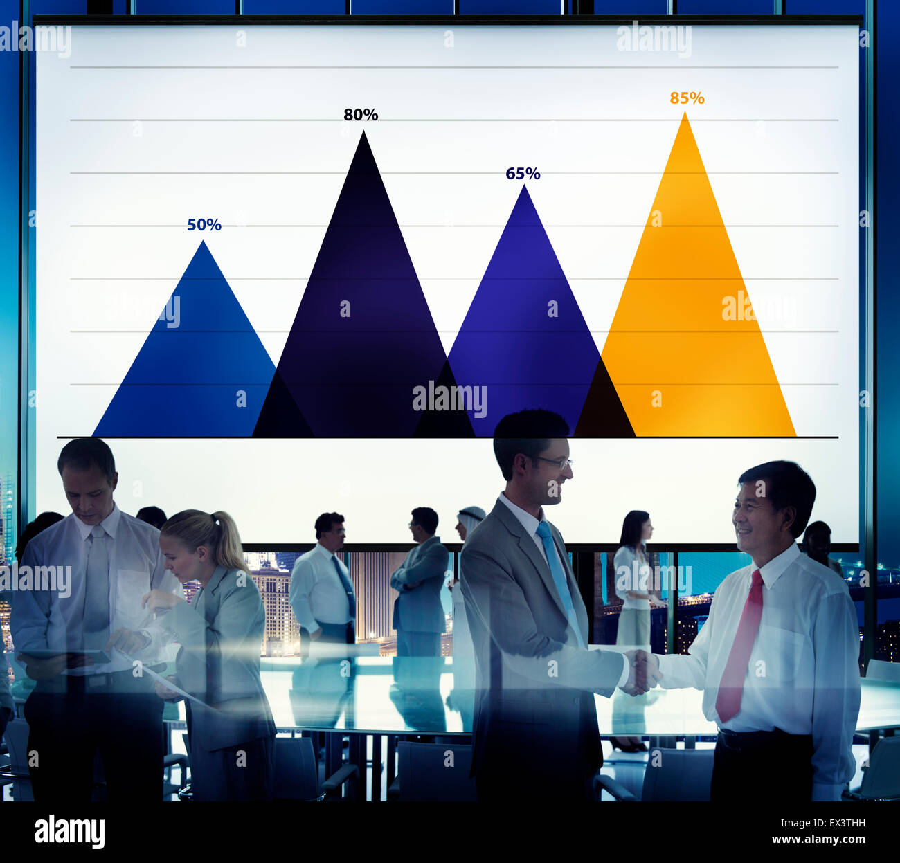 Business Data Analysis Strategy Marketing Graph Concept Stock Photo - Alamy