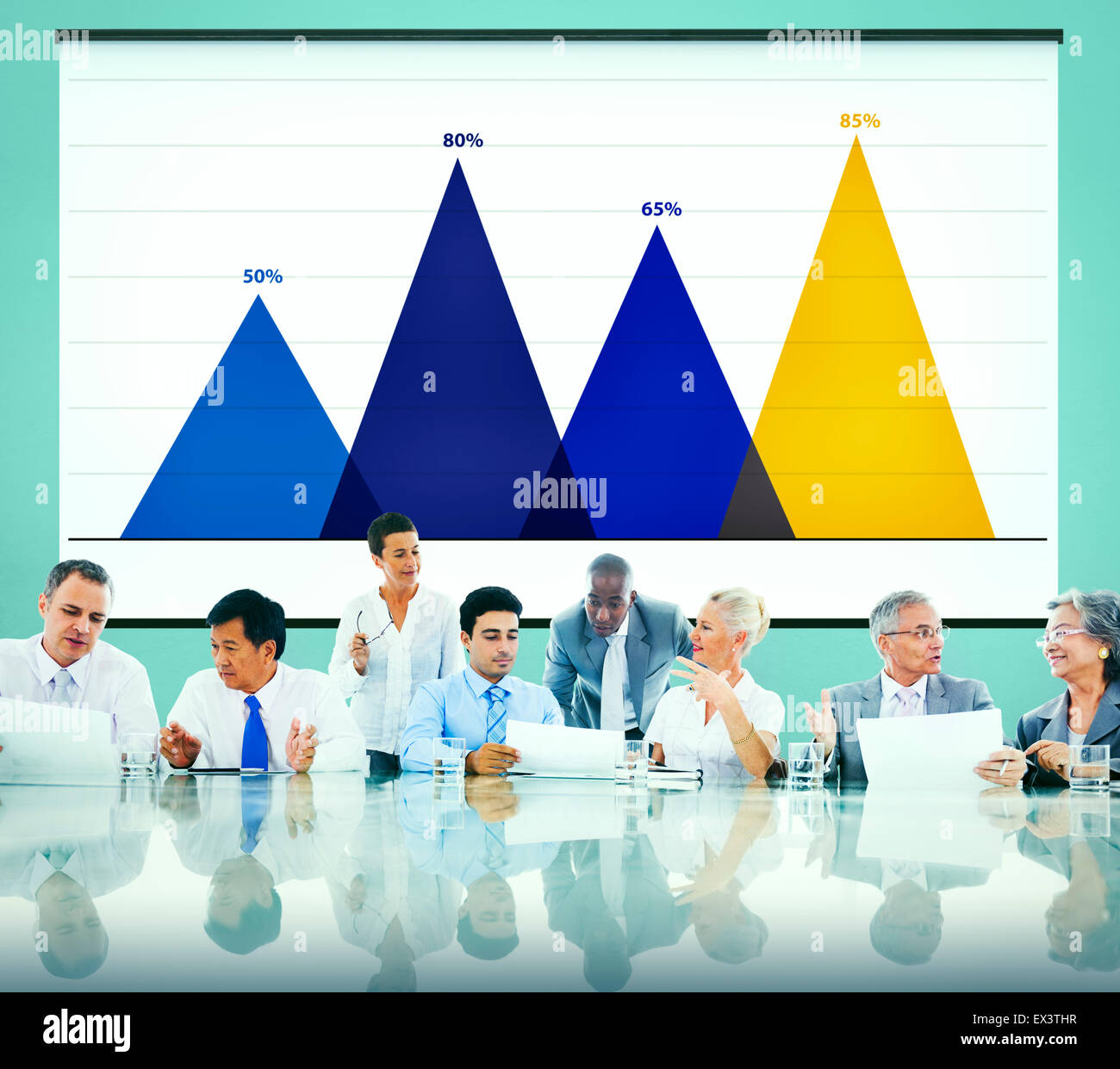 Business Data Analysis Strategy Marketing Graph Concept Stock Photo - Alamy