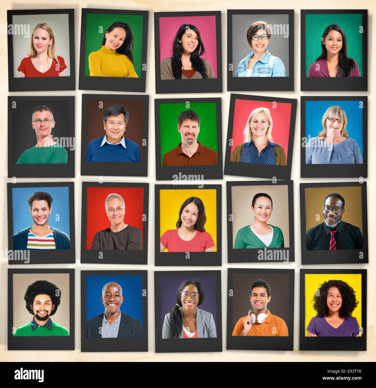 People diversity faces hi-res stock photography and images - Alamy