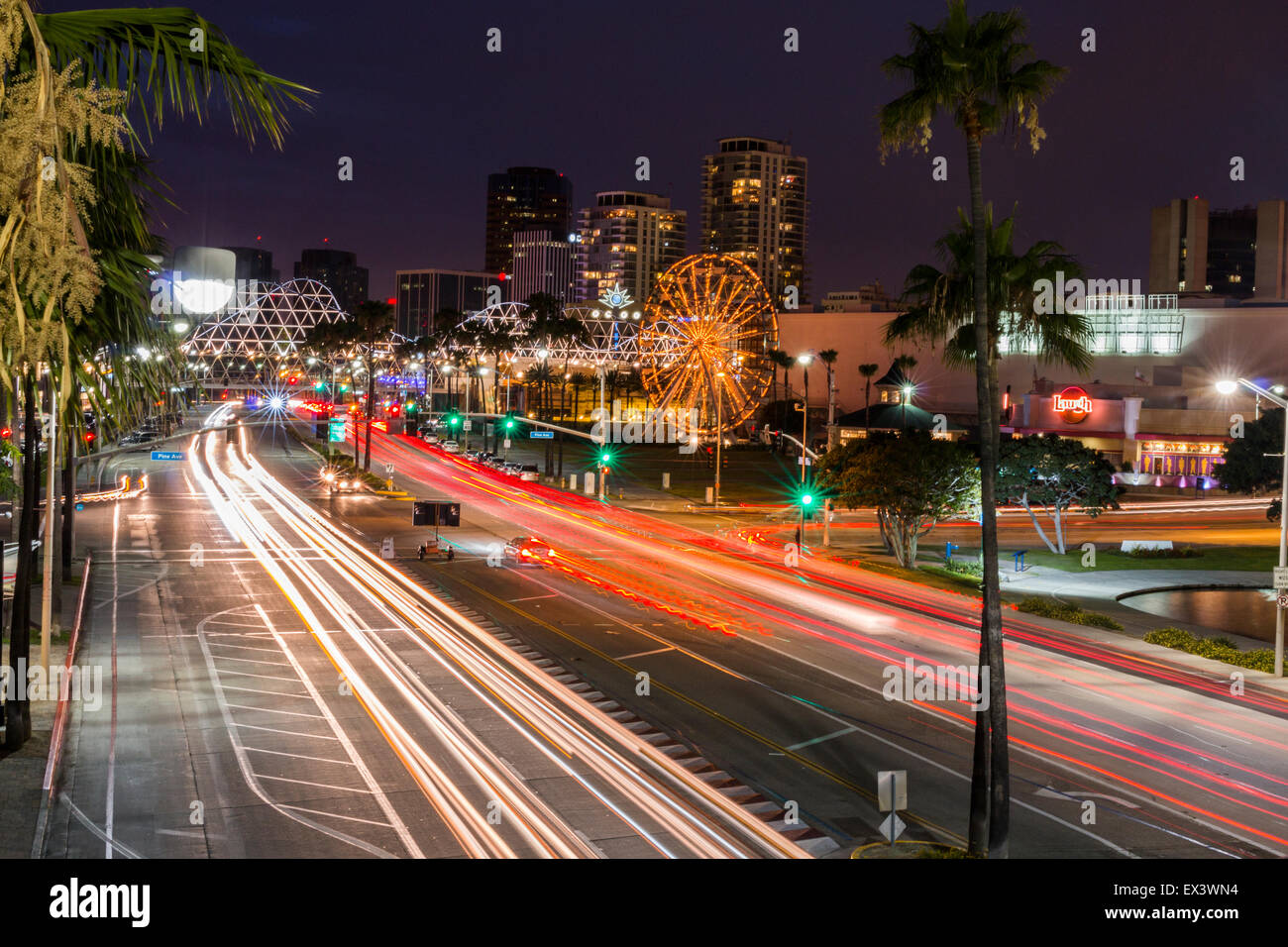 Downtown long beach hi-res stock photography and images - Alamy