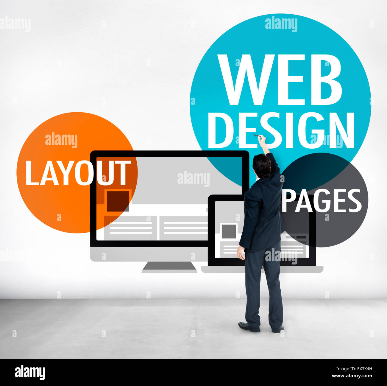 Pages design hi-res stock photography and images - Alamy