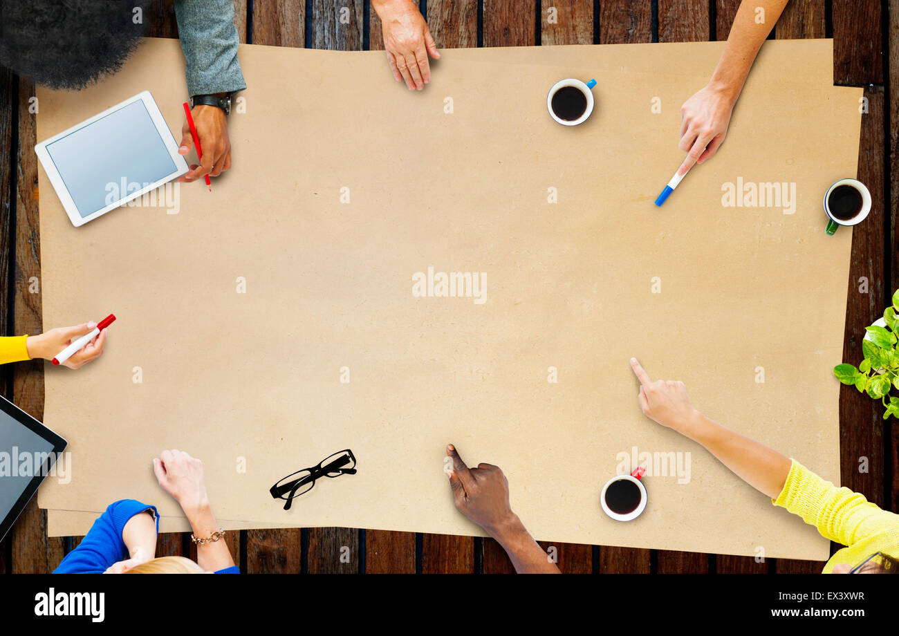 Business team planning hi-res stock photography and images - Alamy