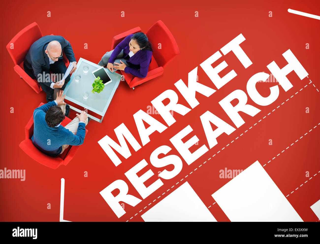 Market Research Analysis Bar Graph Solution Strategy Concept Stock ...