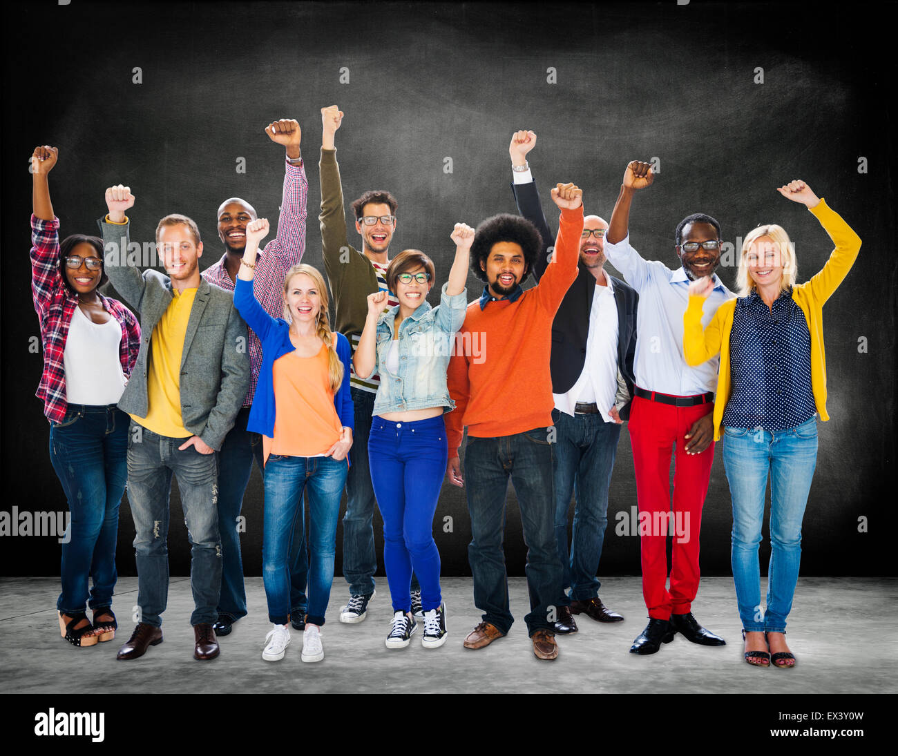 Diverse Diversity Ethnic Ethnicity Unity Variation Concept Stock Photo ...