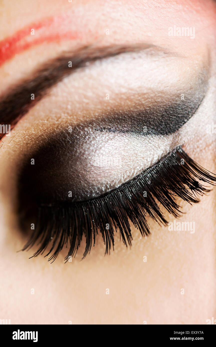 Creative eye paint Stock Photo - Alamy