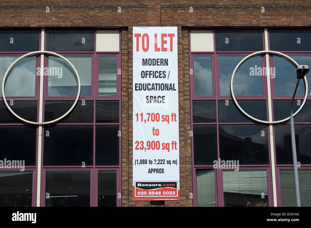 offices to let sign, kingston upon thames, surrey, england Stock Photo ...