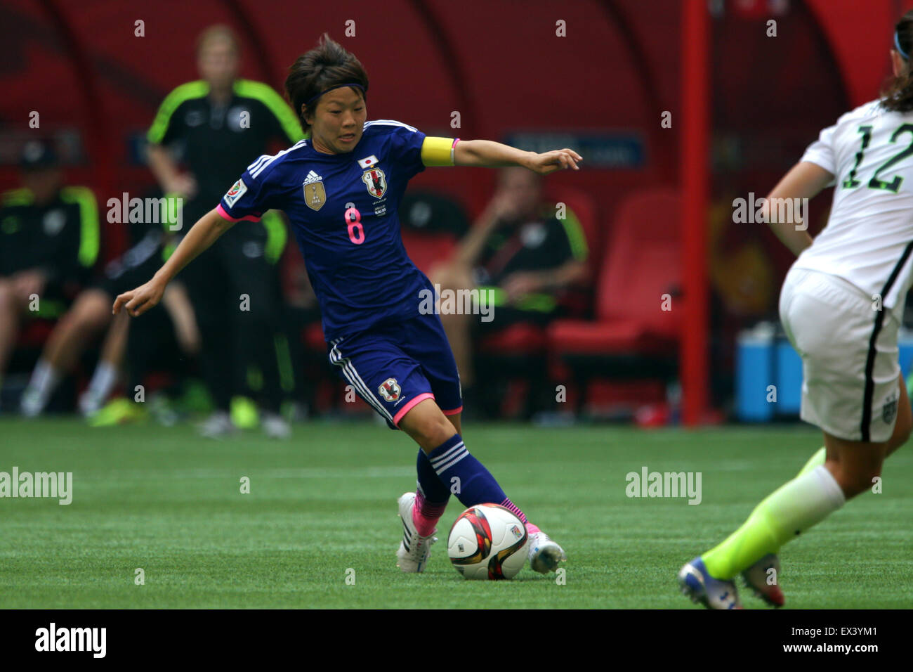 Vancouver, Canada. 5th July, 2015. Aya Miyama (JPN) Football/Soccer ...