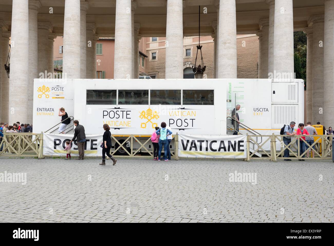 The Vatican post office in the Vatican city, Italy Stock Photo - Alamy