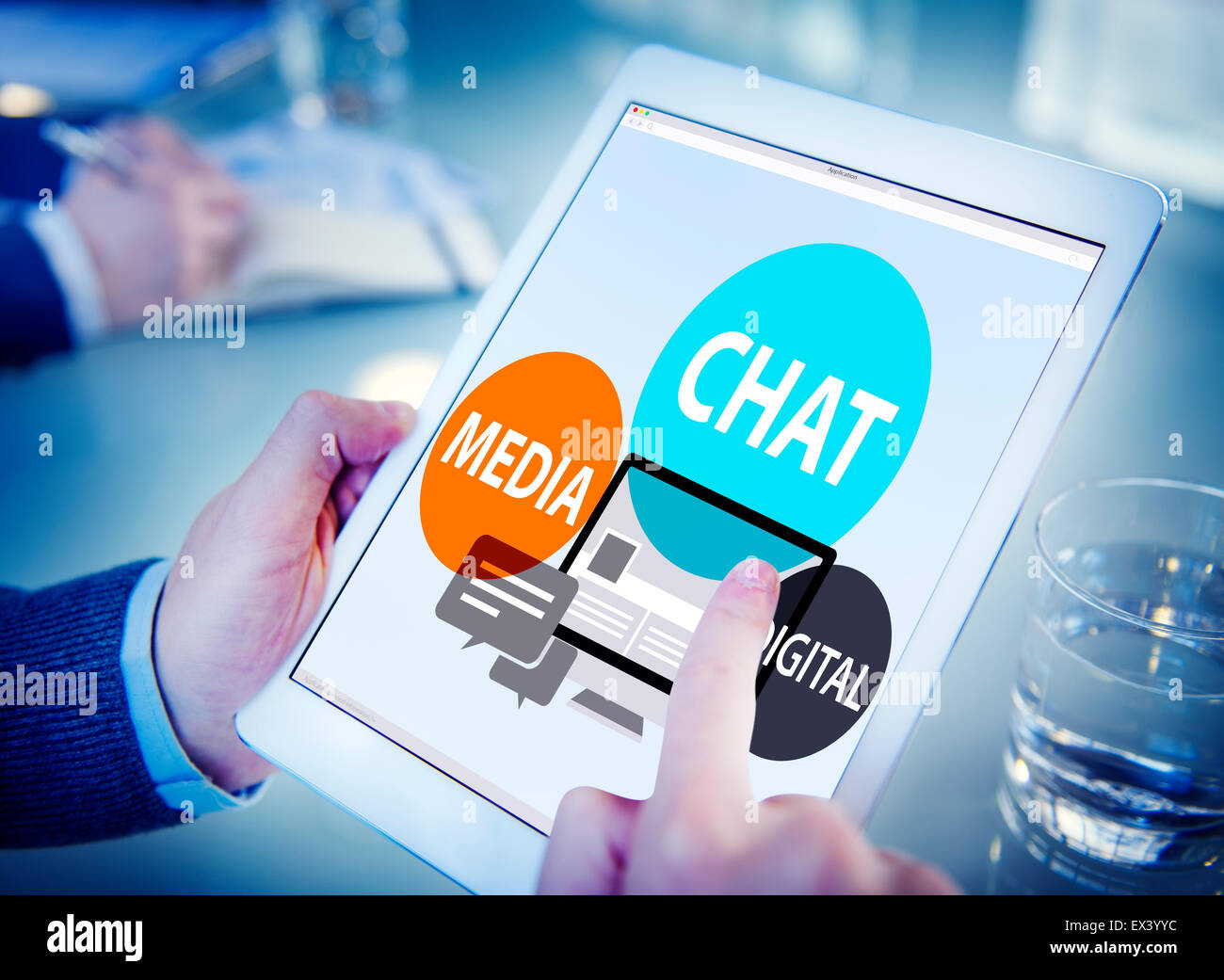 Professional chat hi-res stock photography and images - Alamy