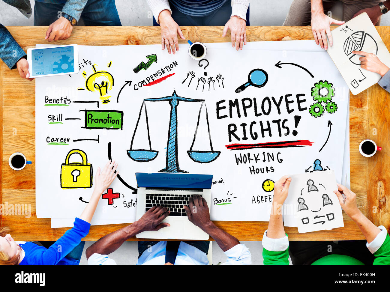 Employee Rights Employment Equality Job People Meeting Concept Stock Photo - Alamy