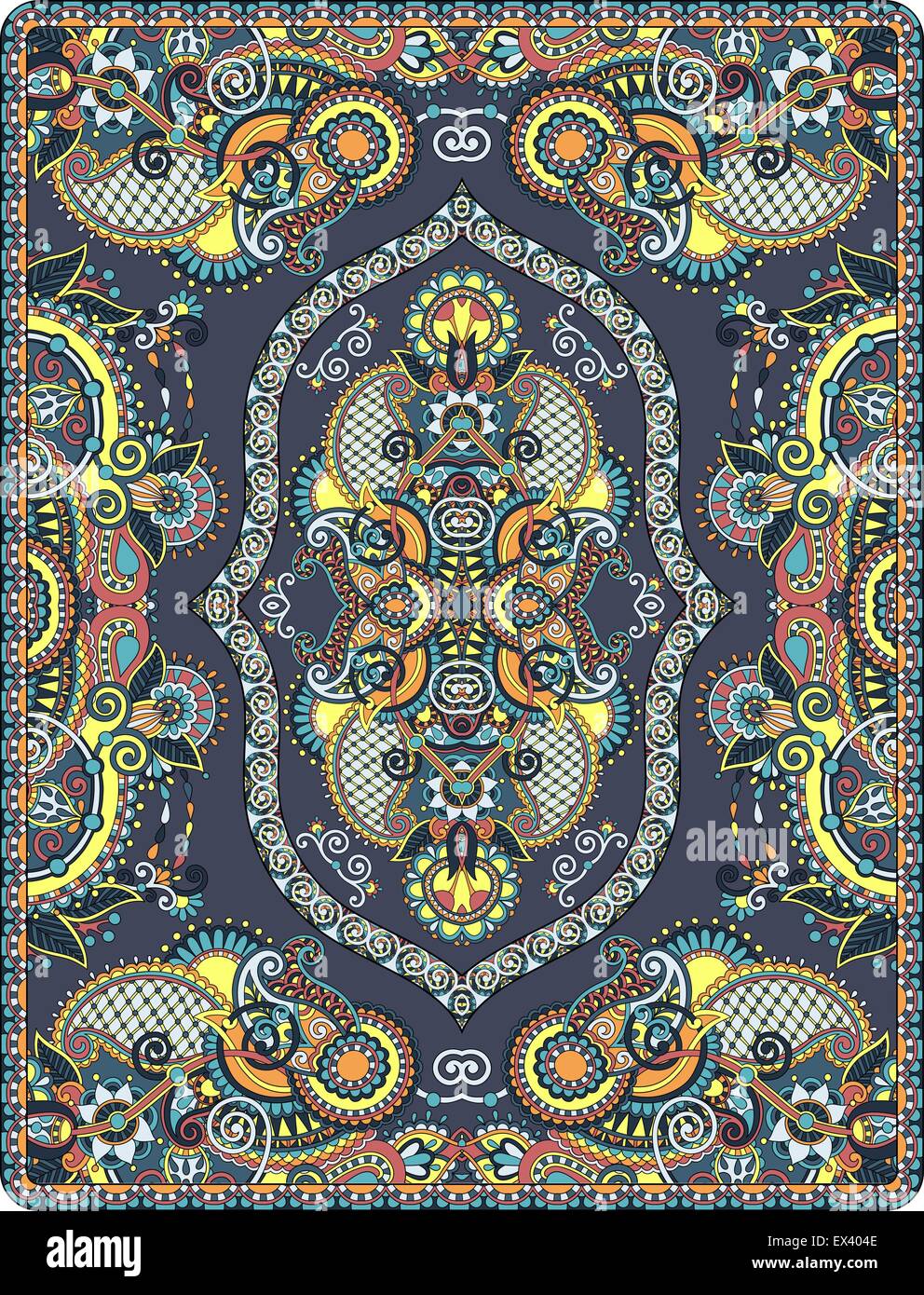 Elaborate border illustration hi-res stock photography and images - Alamy