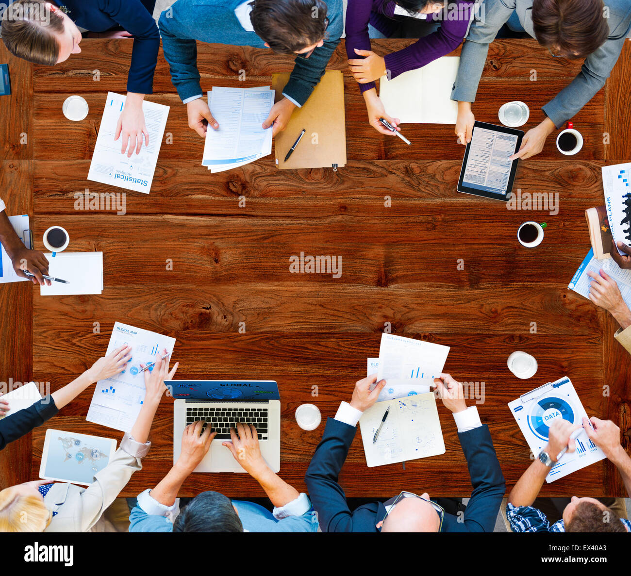 business people meeting corporate discussion Stock Photo - Alamy