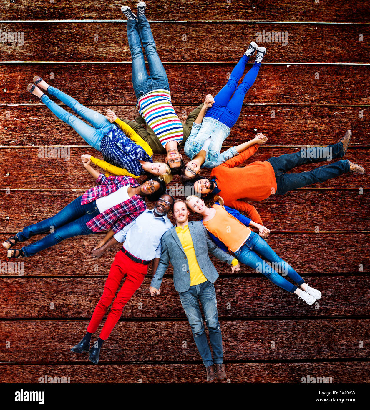 People Group Diversity Togetherness Unity Concept Stock Photo - Alamy