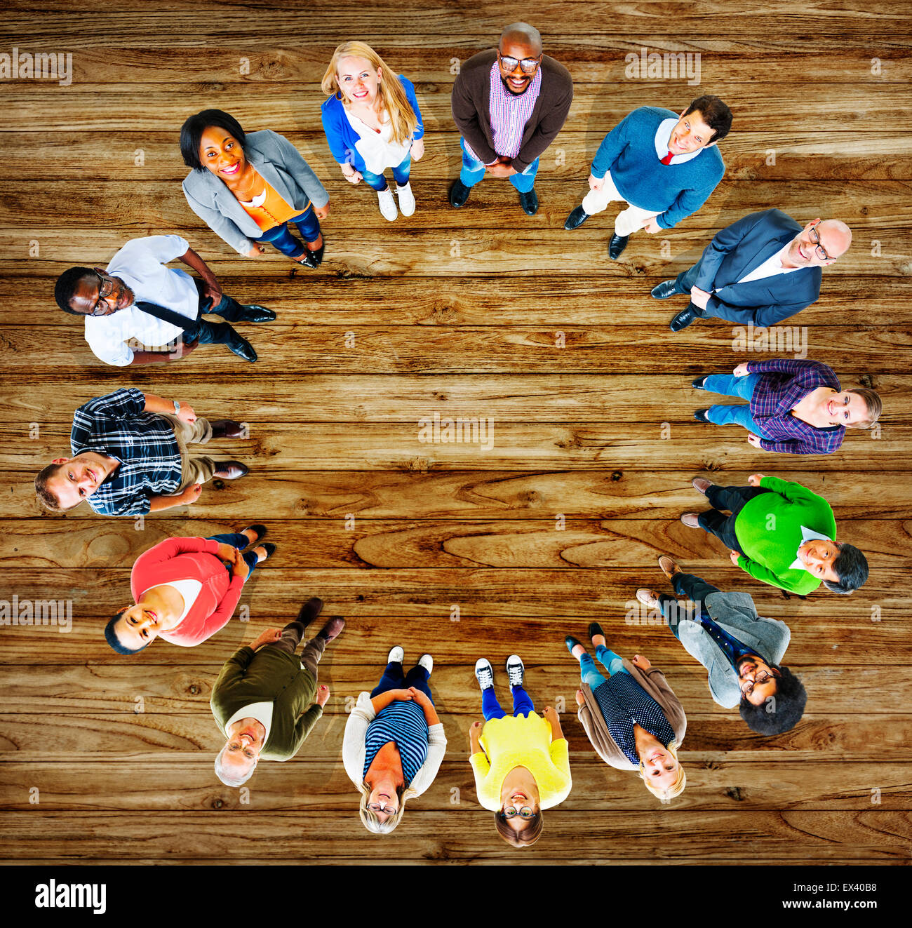 Close up view multiethnic group hi-res stock photography and images - Alamy