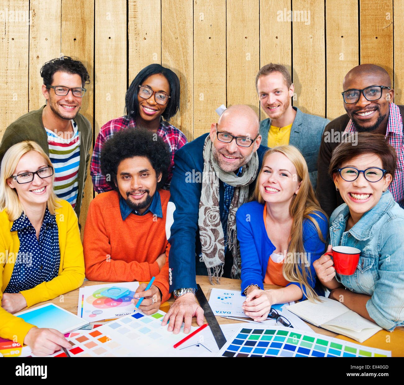 Meeting Corporate Connection Designer Creativity Concept Stock Photo ...