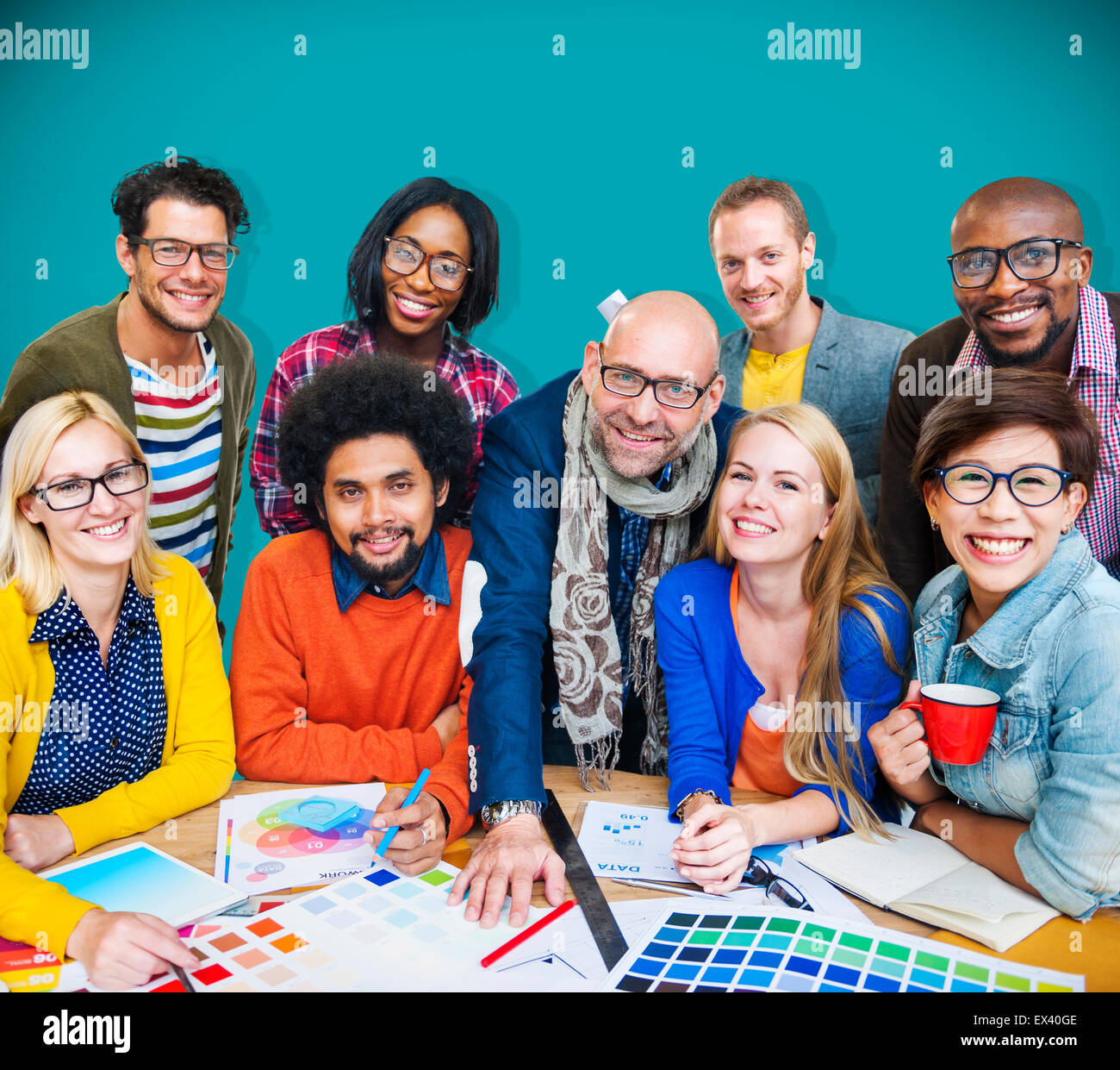 Meeting Corporate Connection Designer Creativity Concept Stock Photo ...