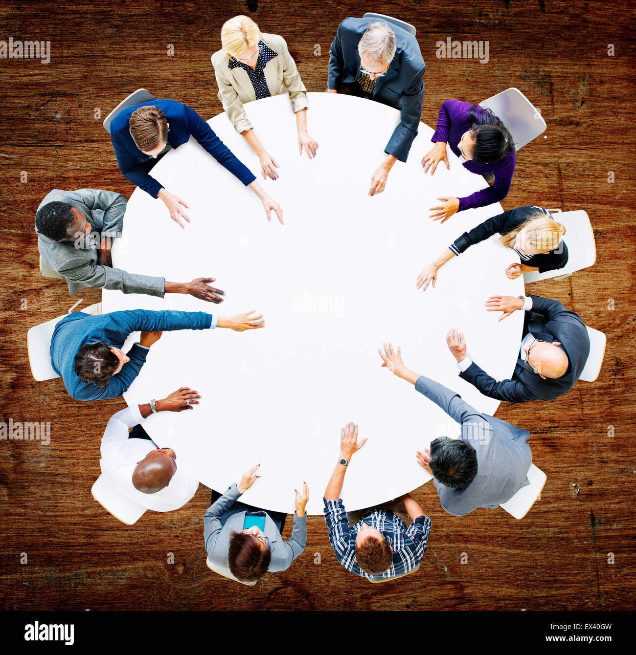 Business team meeting brainstorming sharing hi-res stock photography ...
