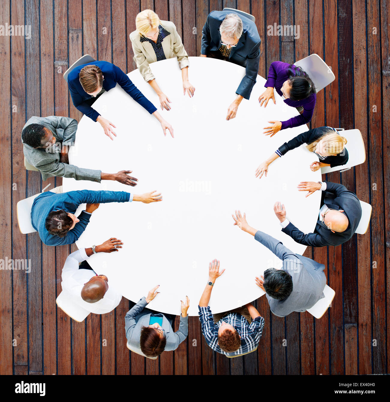 Business Team Discussion Meeting Analysing Concept Stock Photo - Alamy
