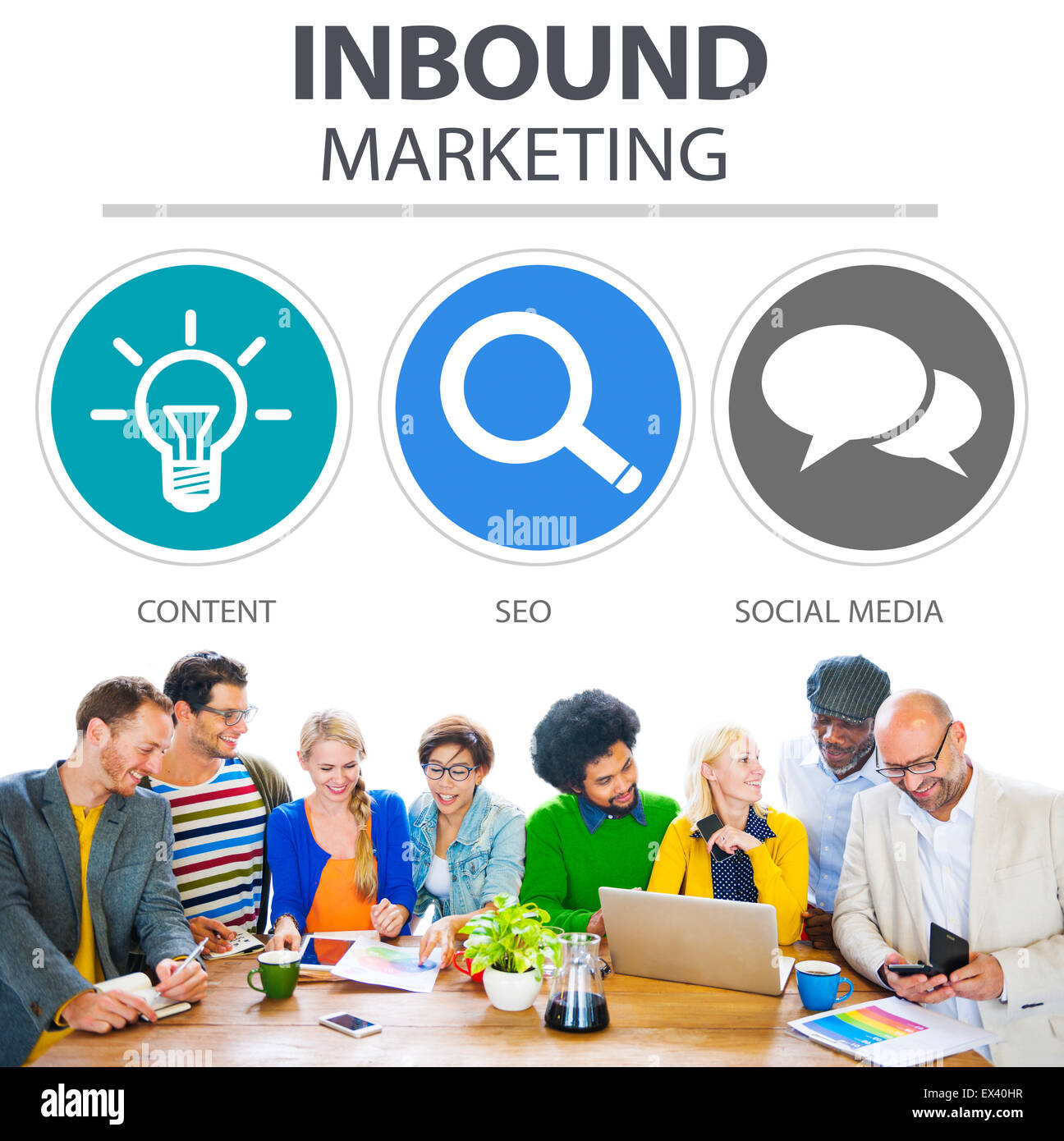 Content marketing strategy hi-res stock photography and images - Alamy