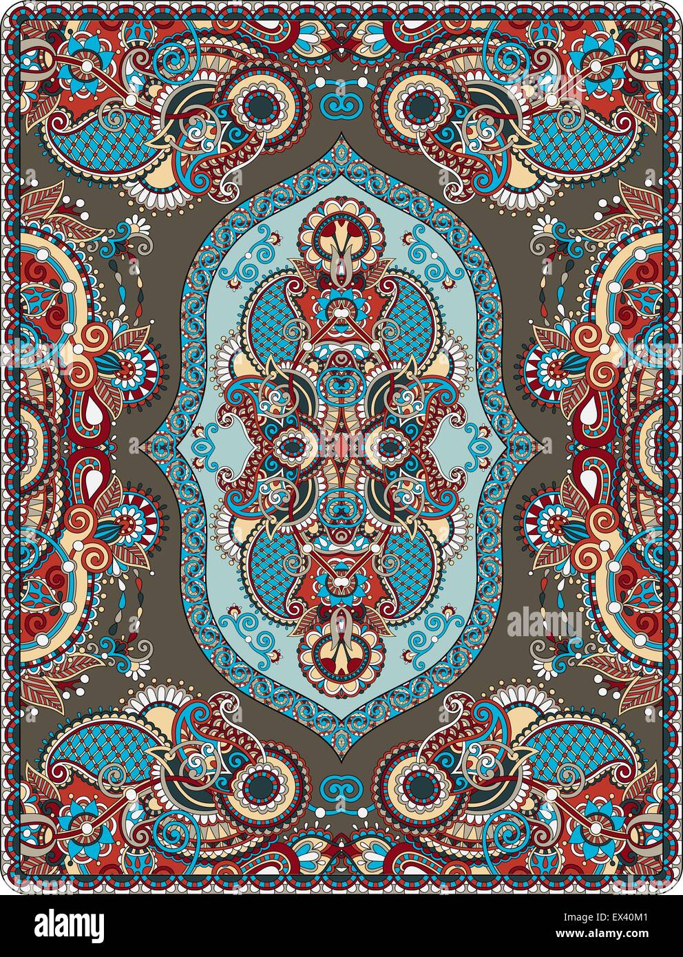 Elaborate border illustration hi-res stock photography and images - Alamy