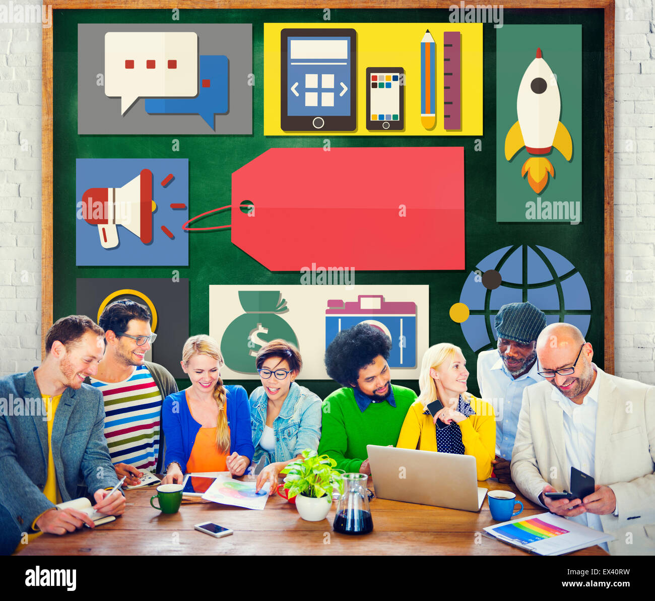 Business Meeting Seminar Conference Teamwork Team Stock Photo - Alamy